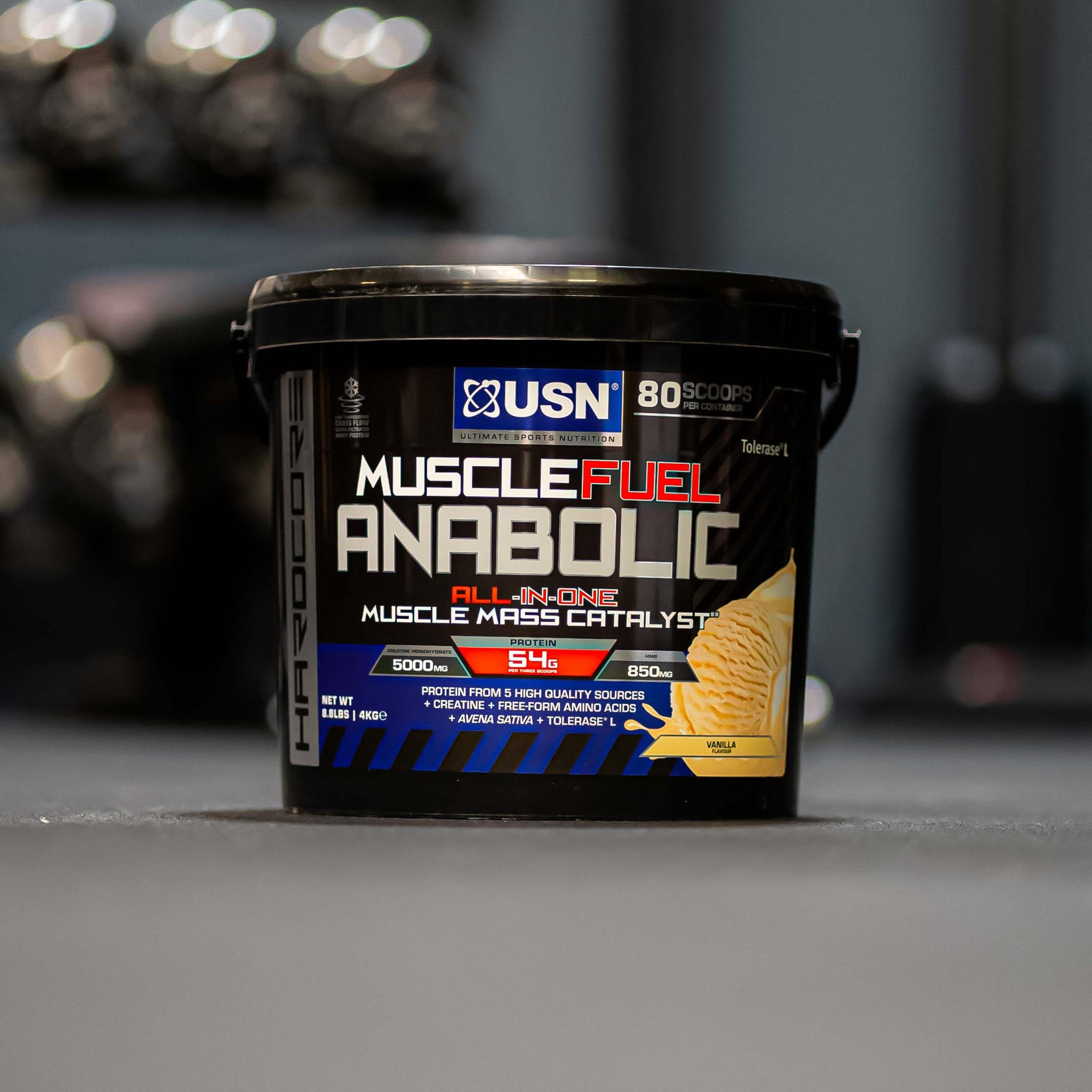 USN Muscle Fuel Anabolic – Gainer 4kg enrichi en créatine et protéines ...